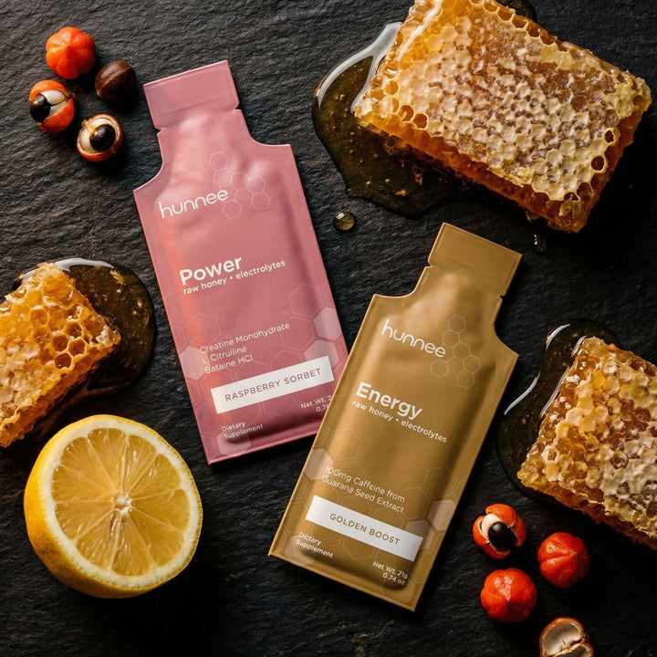 hunnee | Honey with electrolytes and clean, functional ingredients